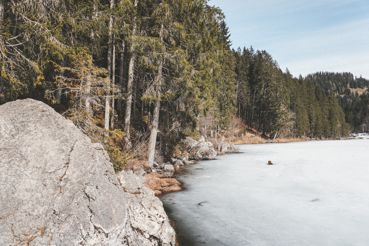 Wanderung zum Taubensee über Taubenseehütte (Kössen)